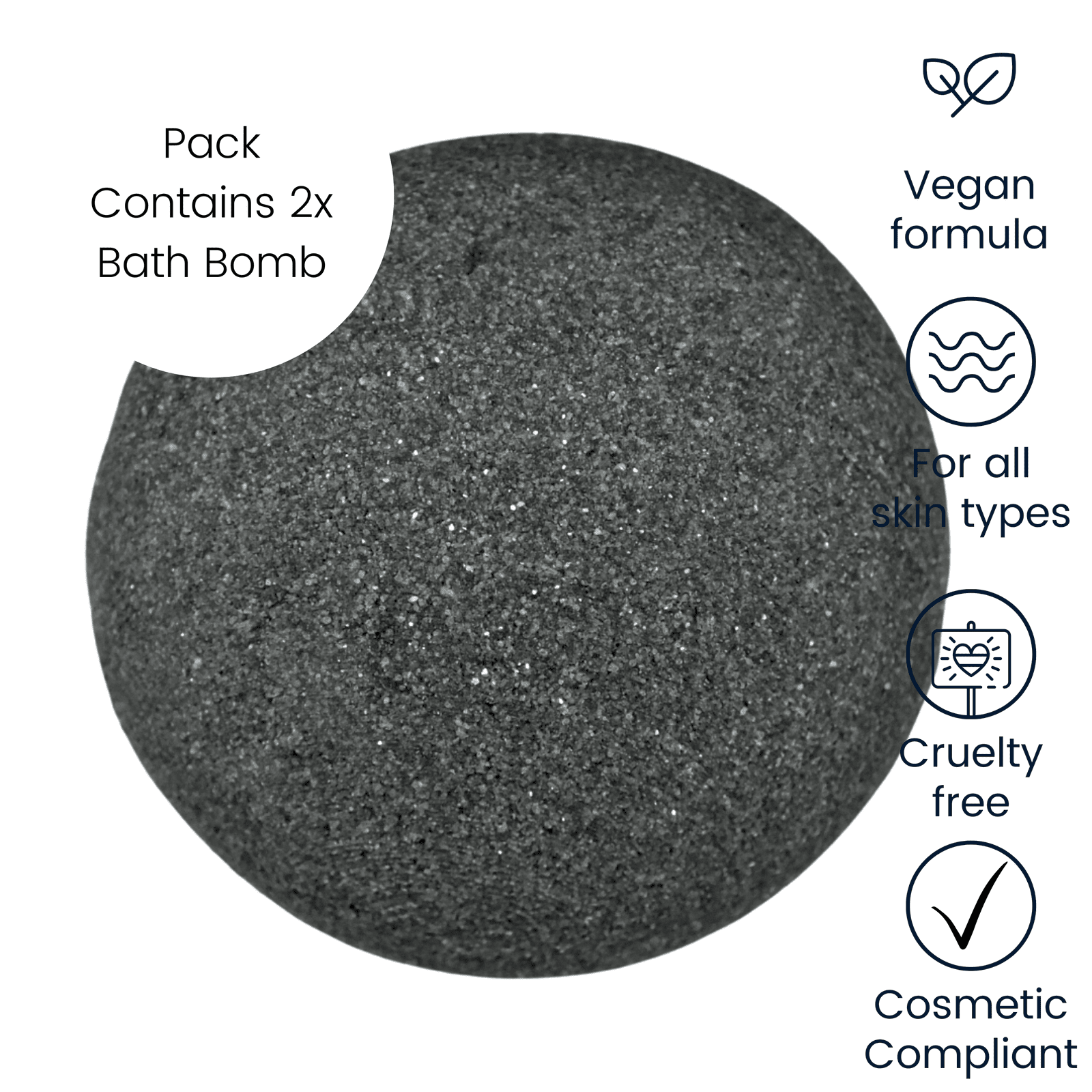 Char & Sparks bath bomb | BONNIE BOMBS & SOAP BARS